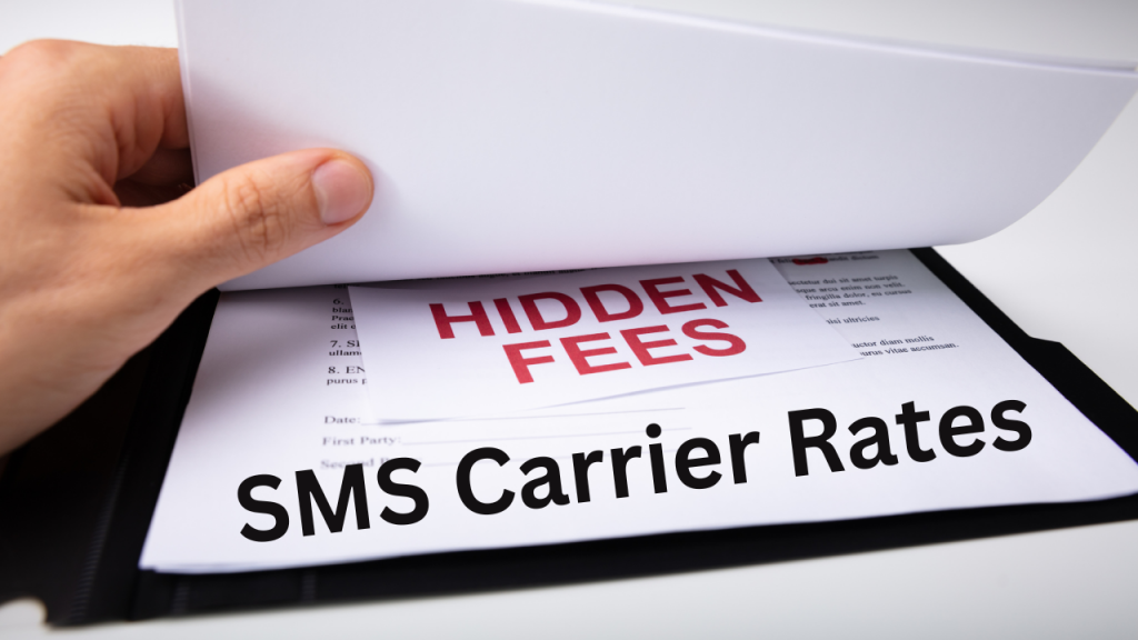 The Hidden Truth About SMS Carrier Rates: Prepare To Be Shocked